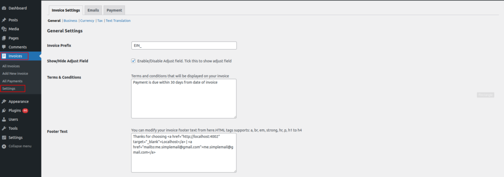 Settings & Configurations - MatrixAddons
